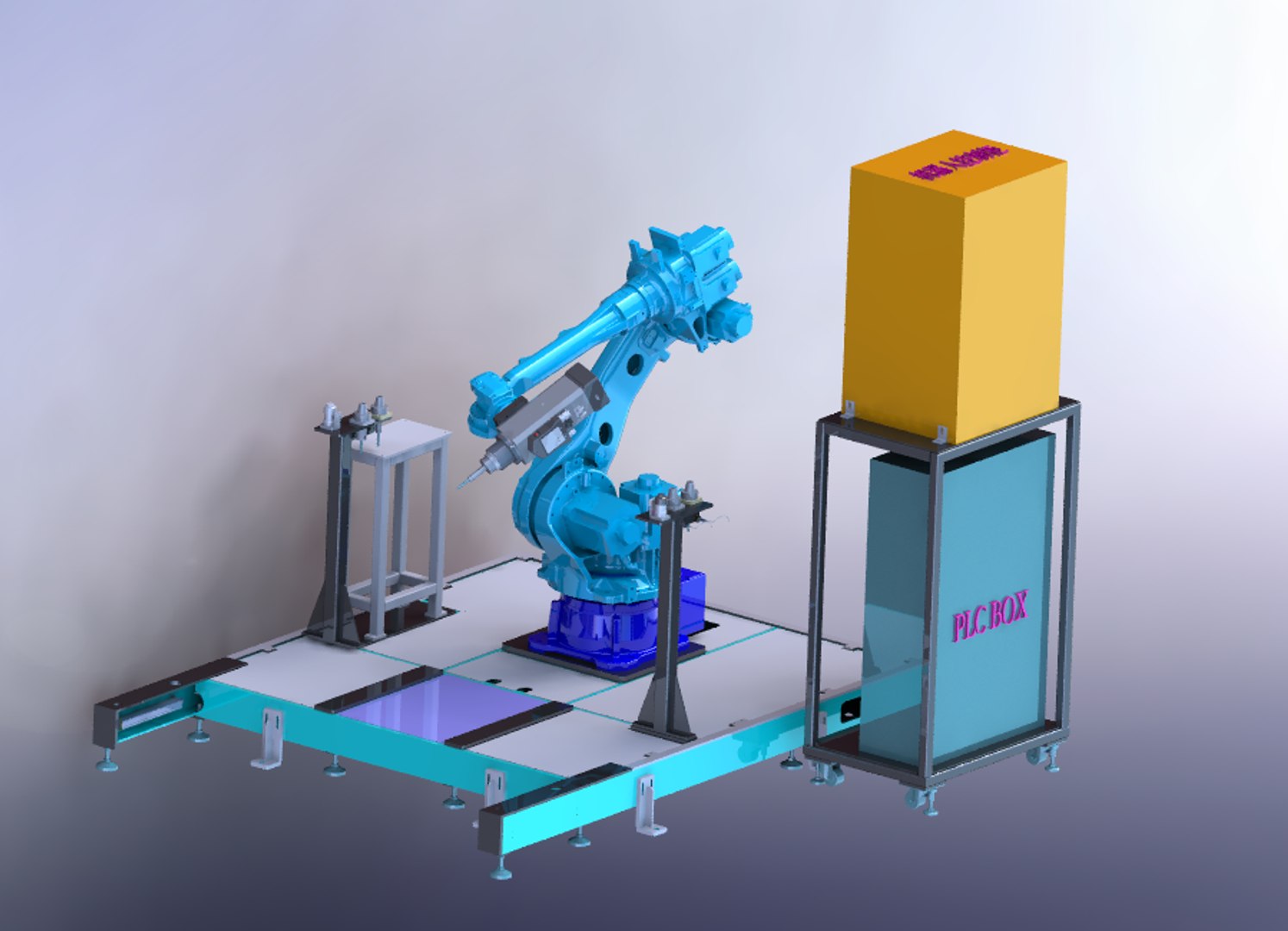 Axis Manipulator Processing Center 3D Model - TurboSquid 1496131