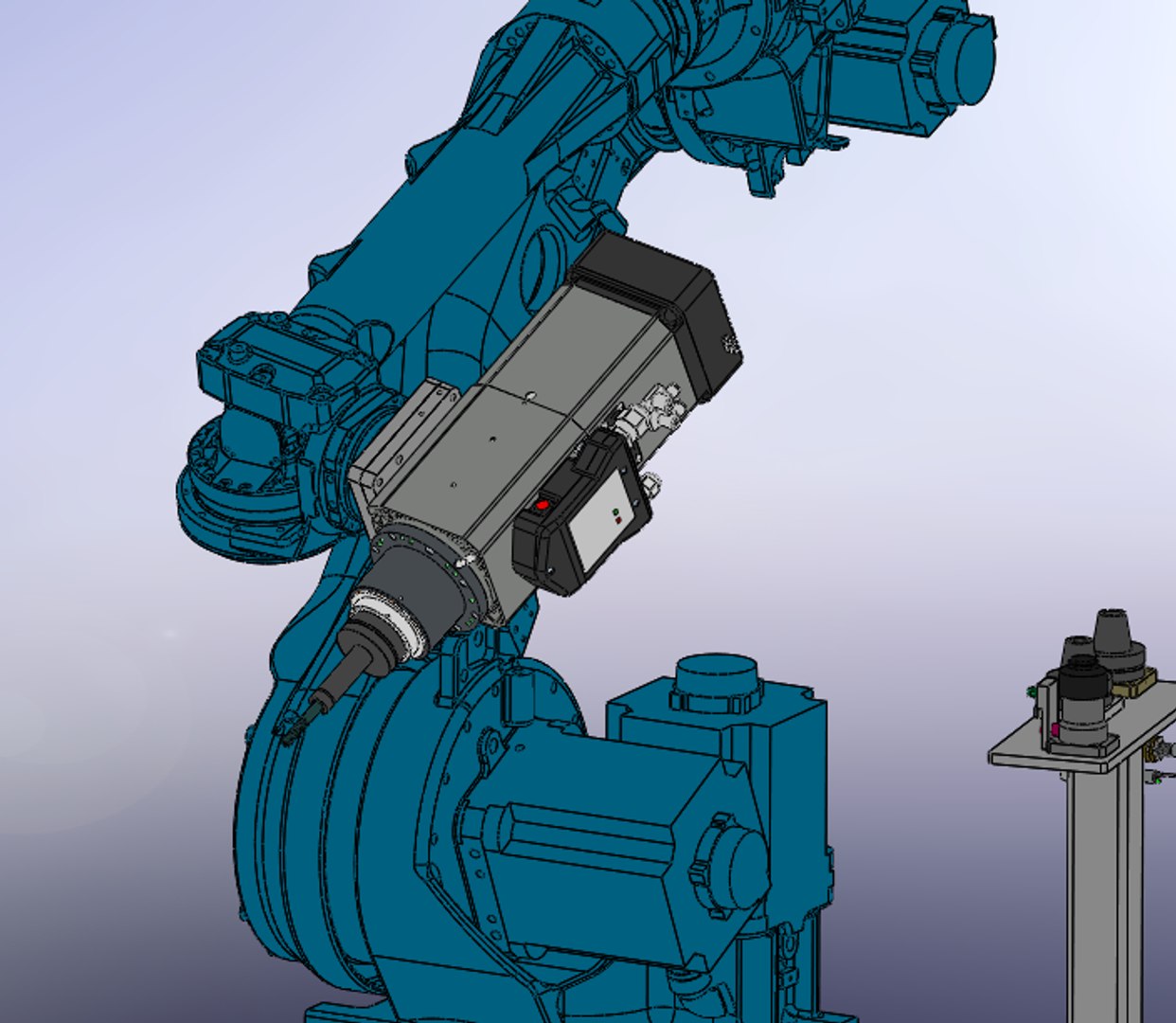 Axis Manipulator Processing Center 3D Model - TurboSquid 1496131