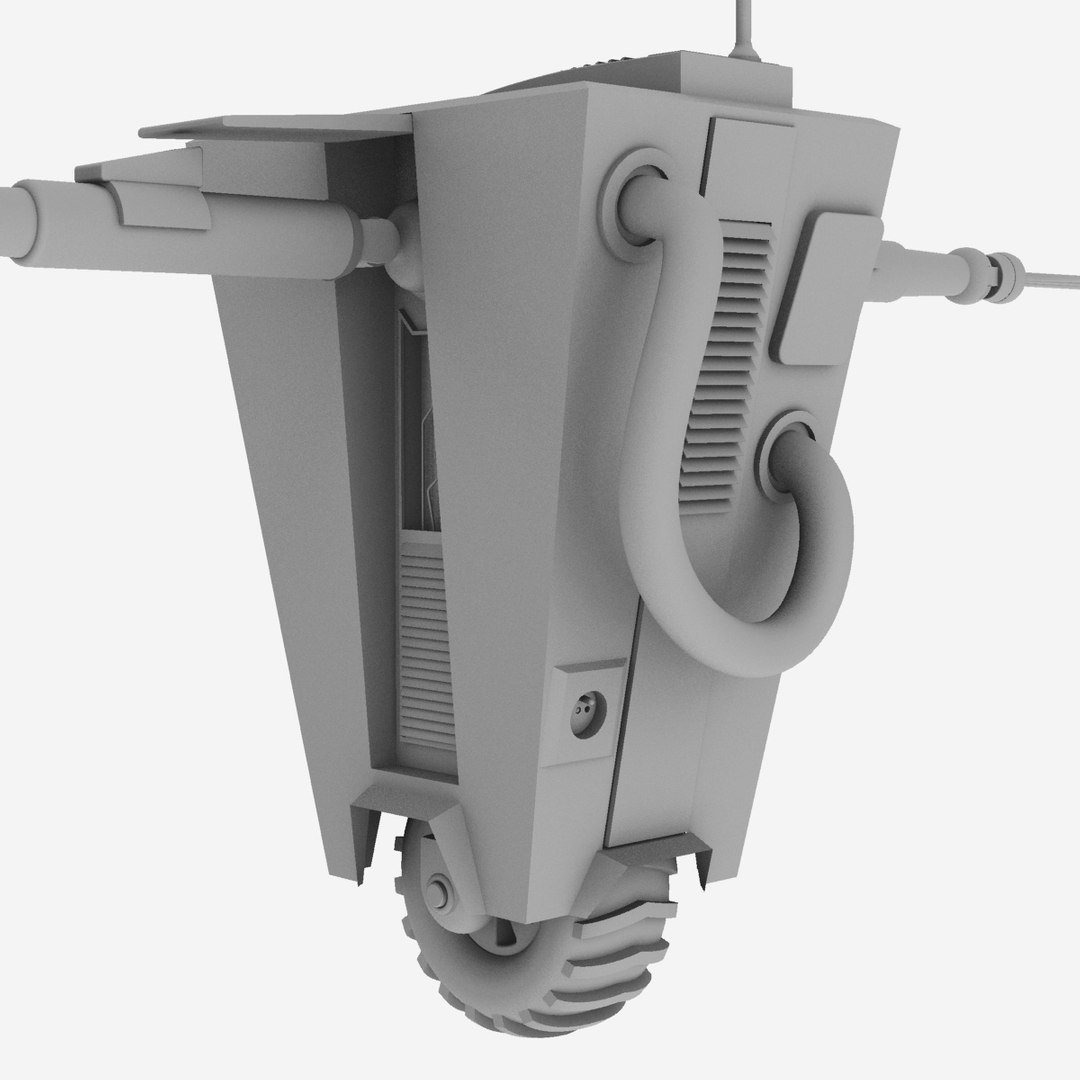 claptrap - robot 3d 3dm
