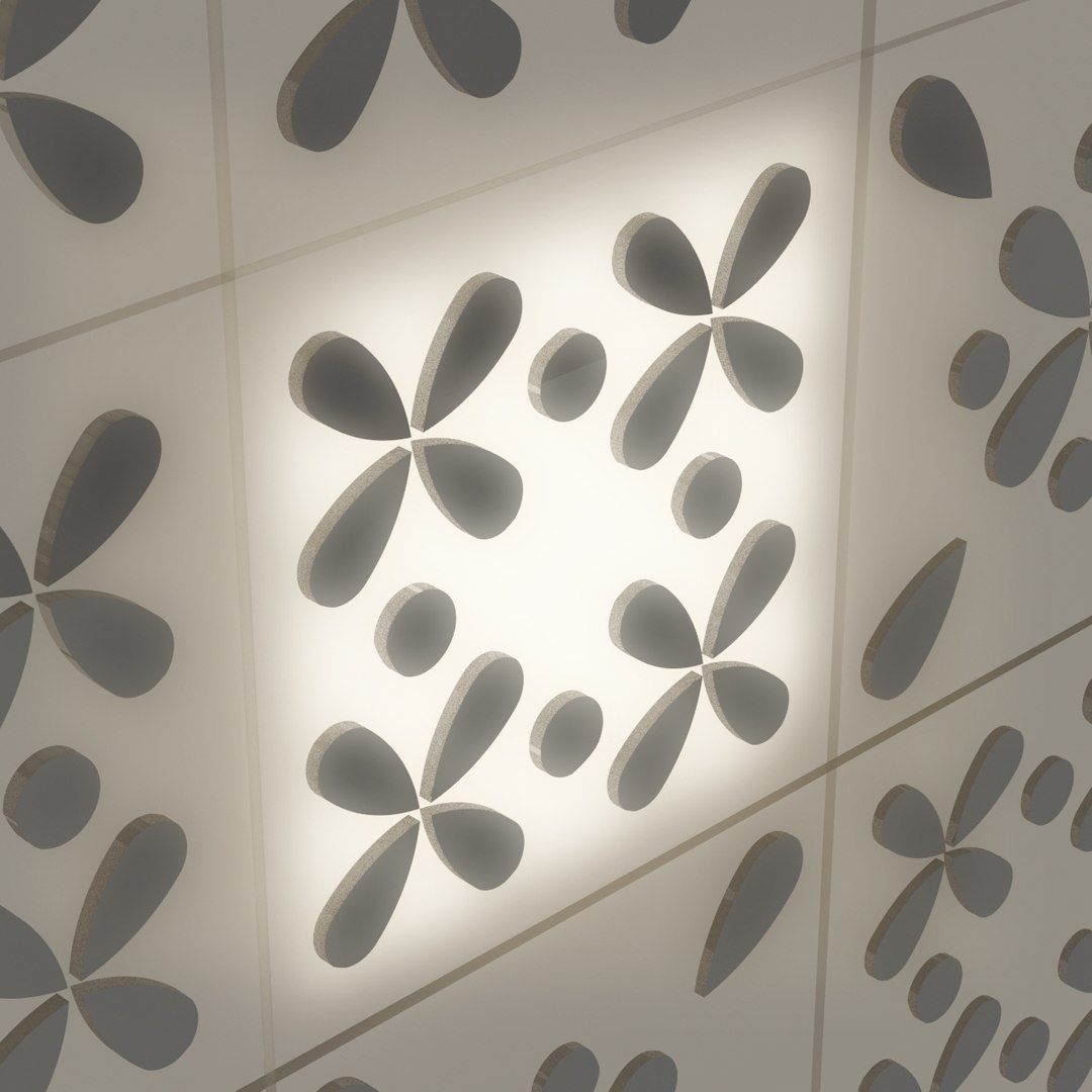 Acrylic Panels Designs 3d Model