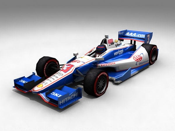 modelo 3d Modelo de Game Ready Indycar 3D - TurboSquid 954976