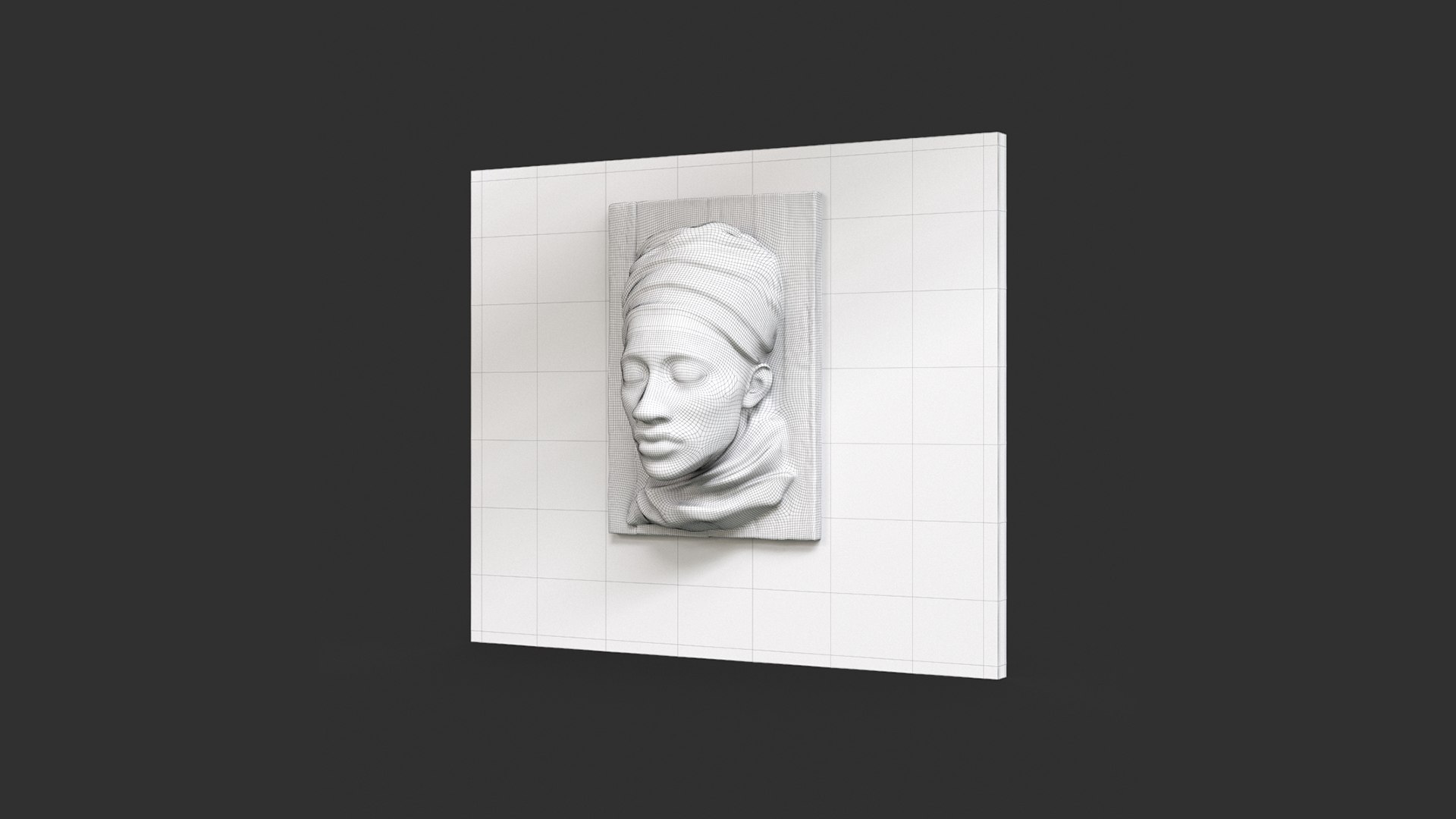 3D Model Wall Mask3 - TurboSquid 2286603