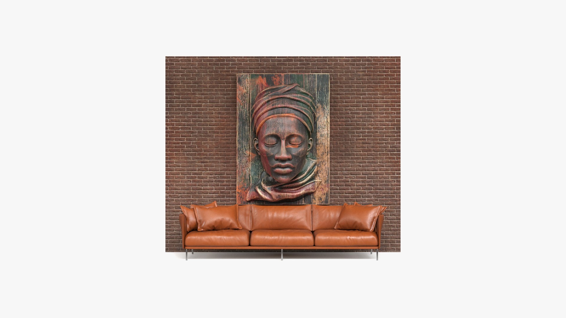 3D Model Wall Mask3 - TurboSquid 2286603