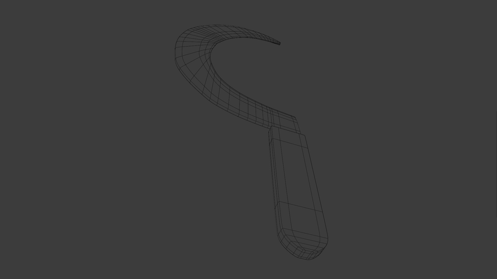 Basic Sickle 3D Model - TurboSquid 1660294