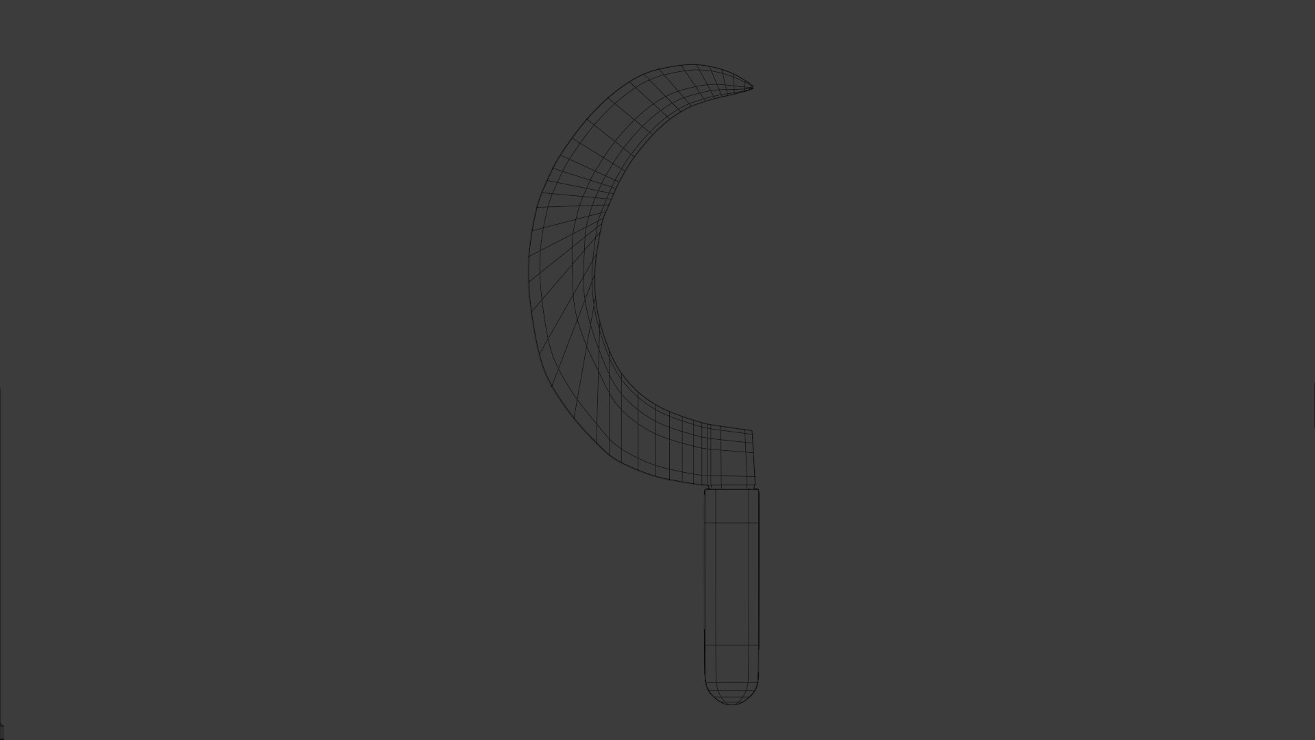 Basic Sickle 3D Model - TurboSquid 1660294