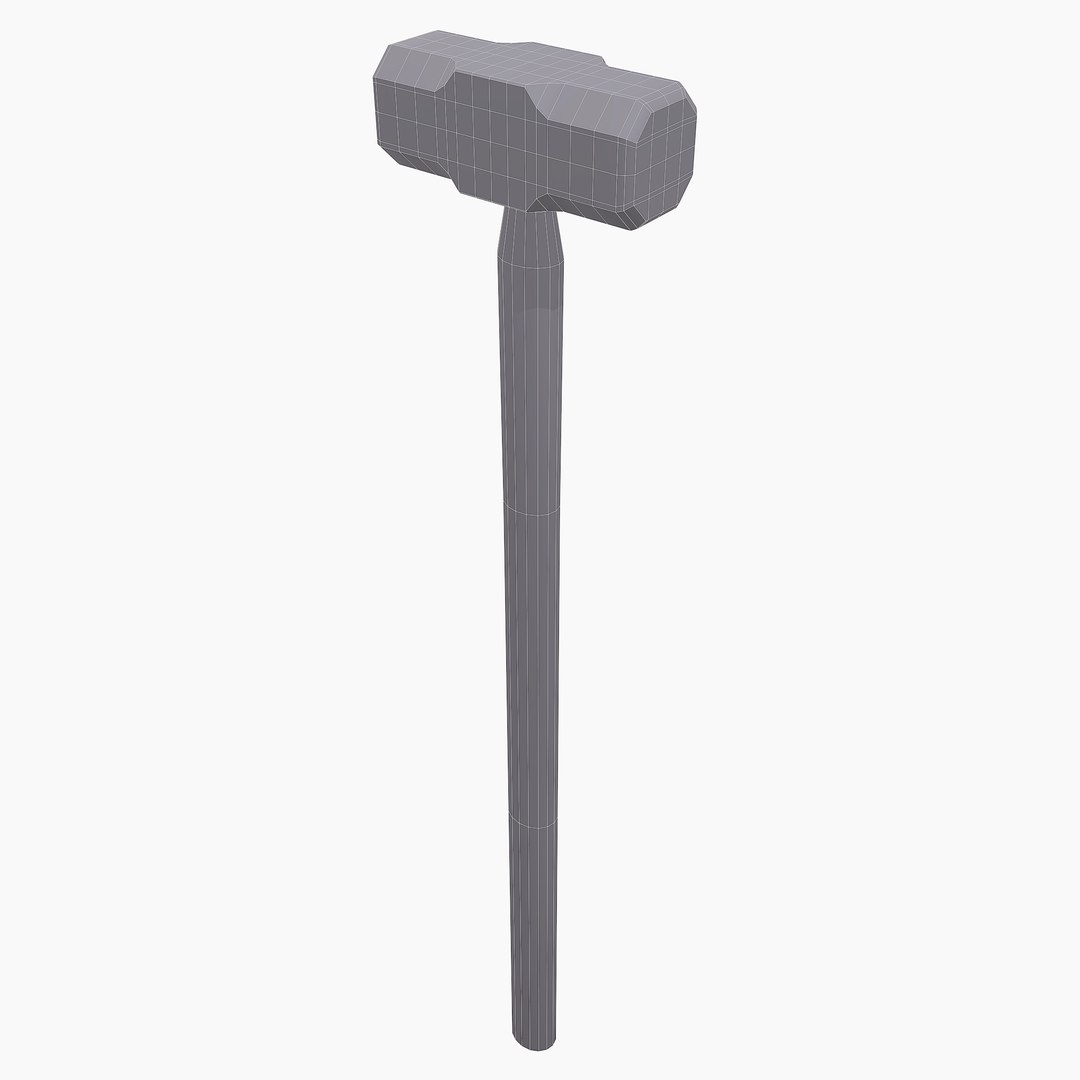 Sledge Hammer 3D Model - TurboSquid 1545130