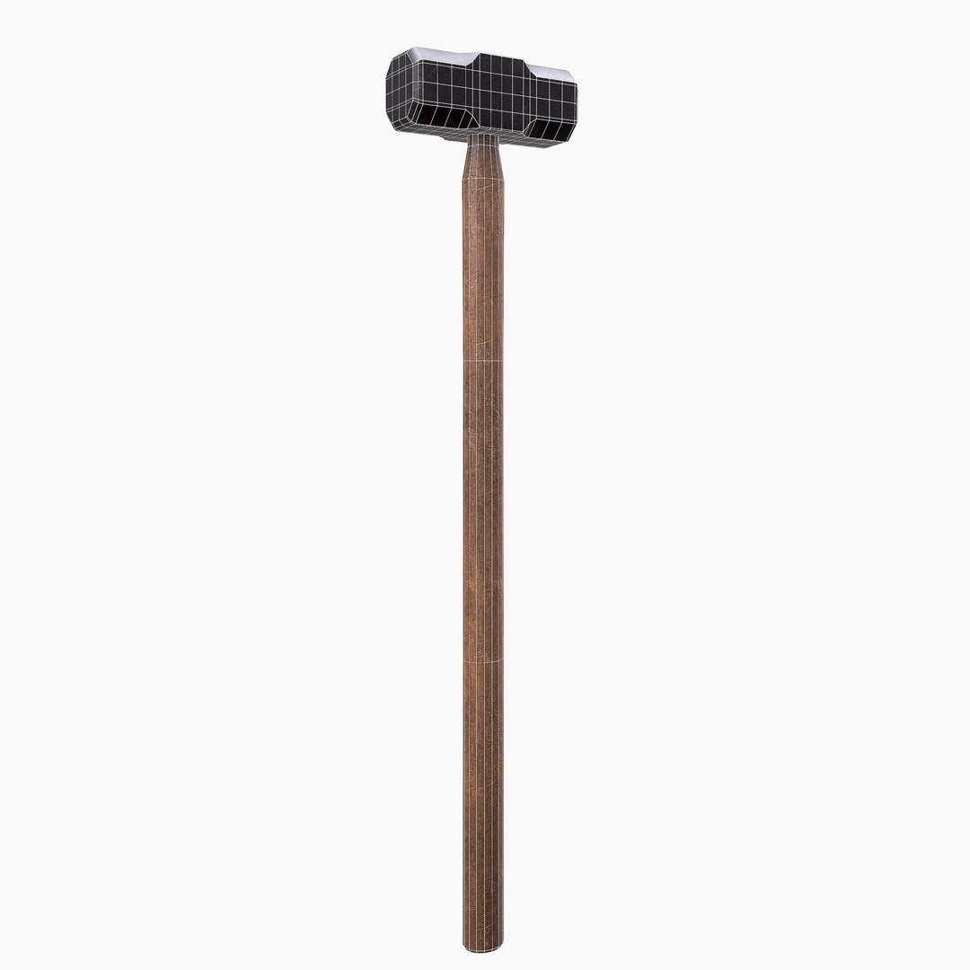 Sledge Hammer 3D Model - TurboSquid 1545130