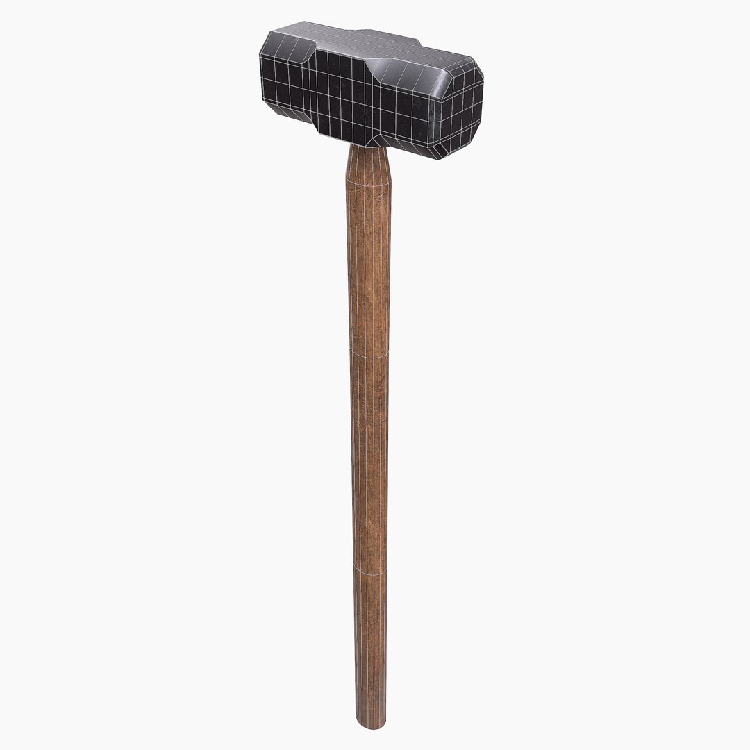 Sledge Hammer 3D Model - TurboSquid 1545130