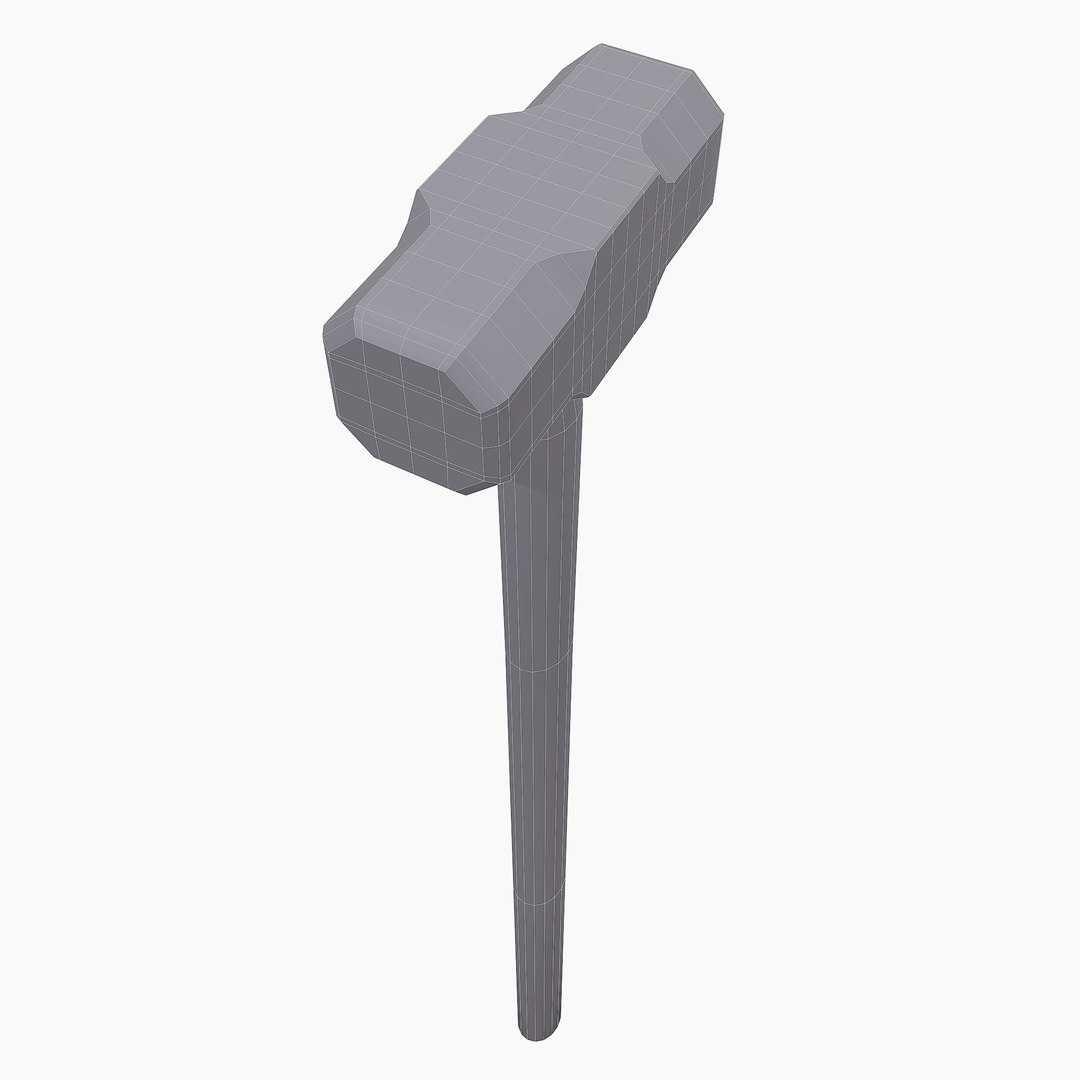 Sledge Hammer 3D Model - TurboSquid 1545130
