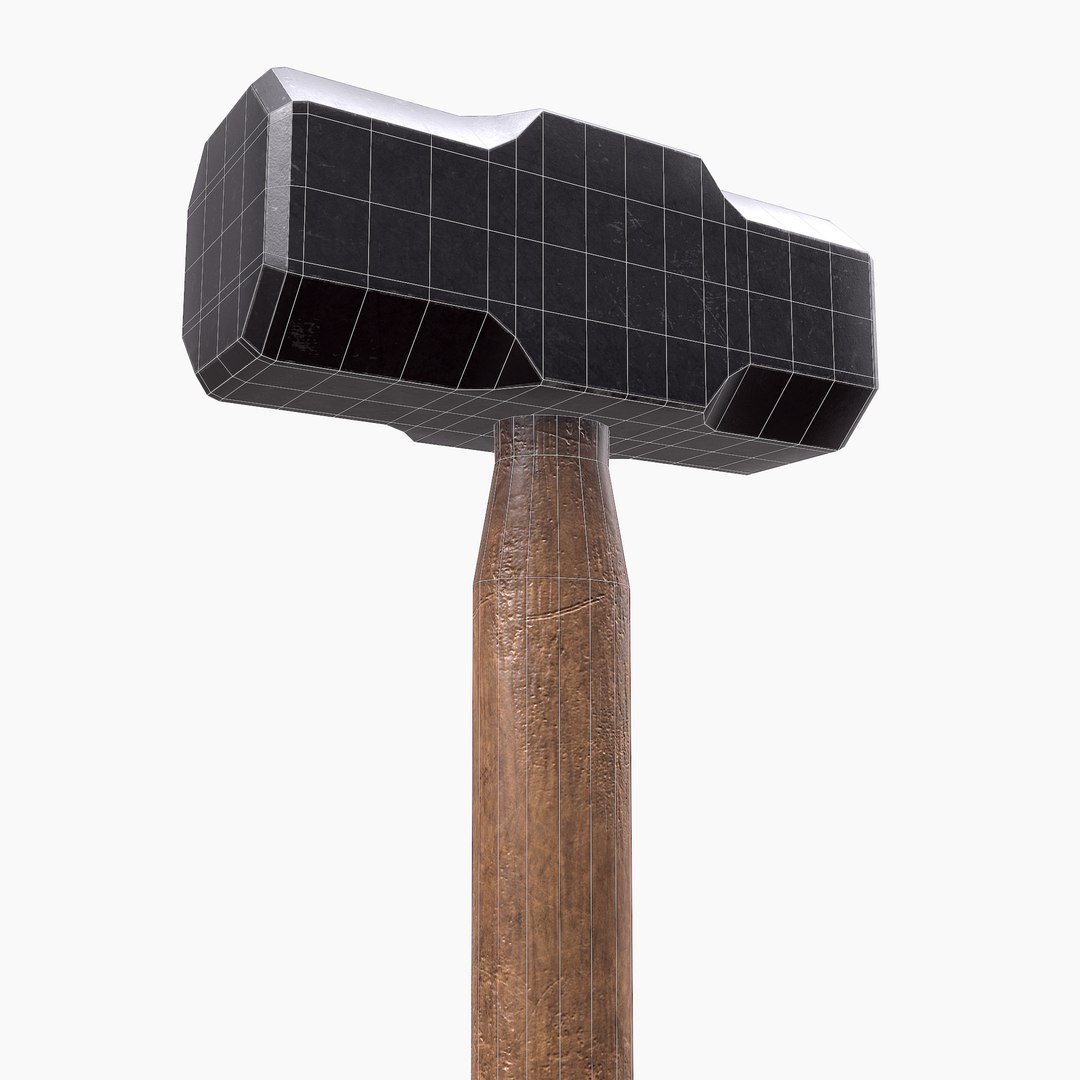 Sledge Hammer 3D Model - TurboSquid 1545130