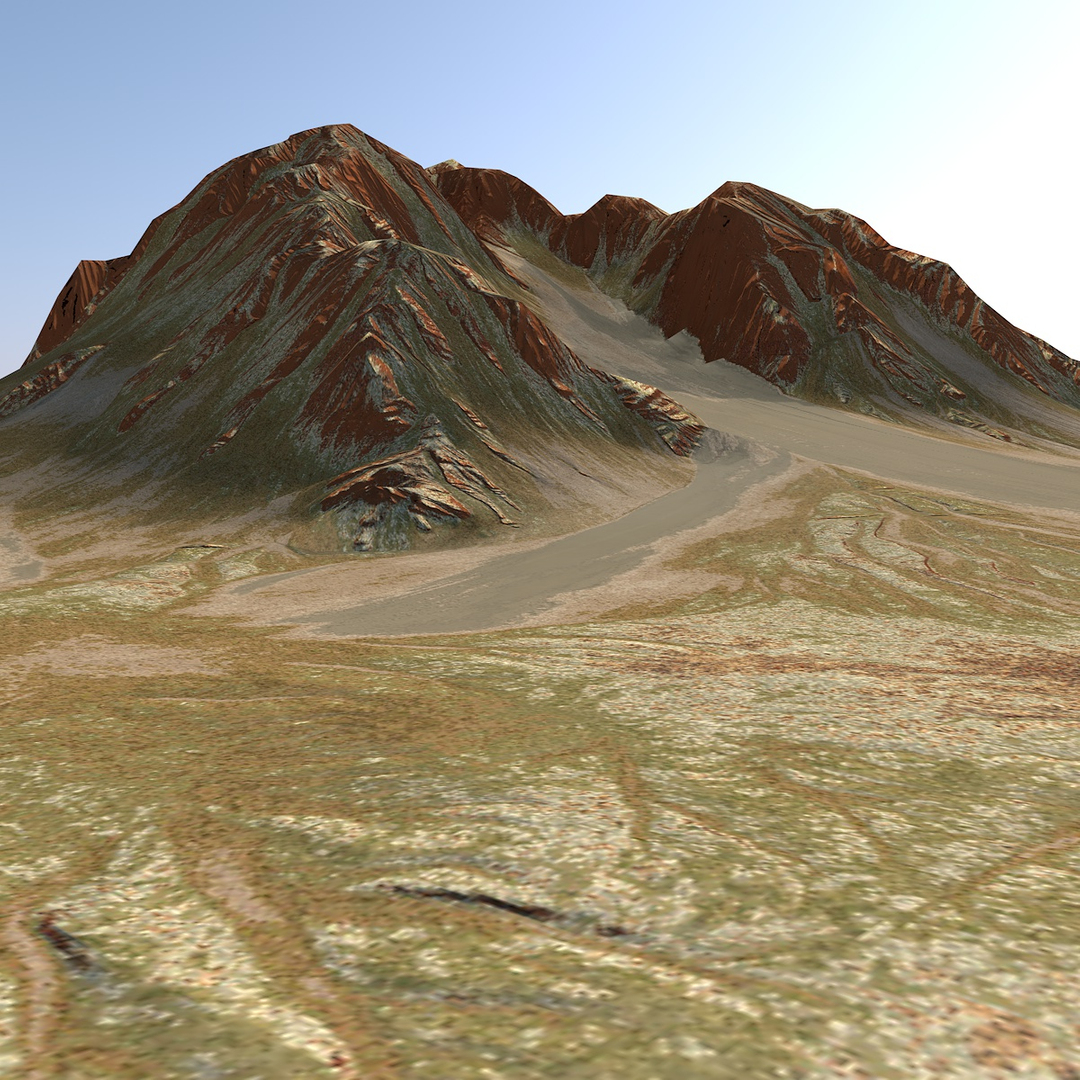 3d model mountain mt002