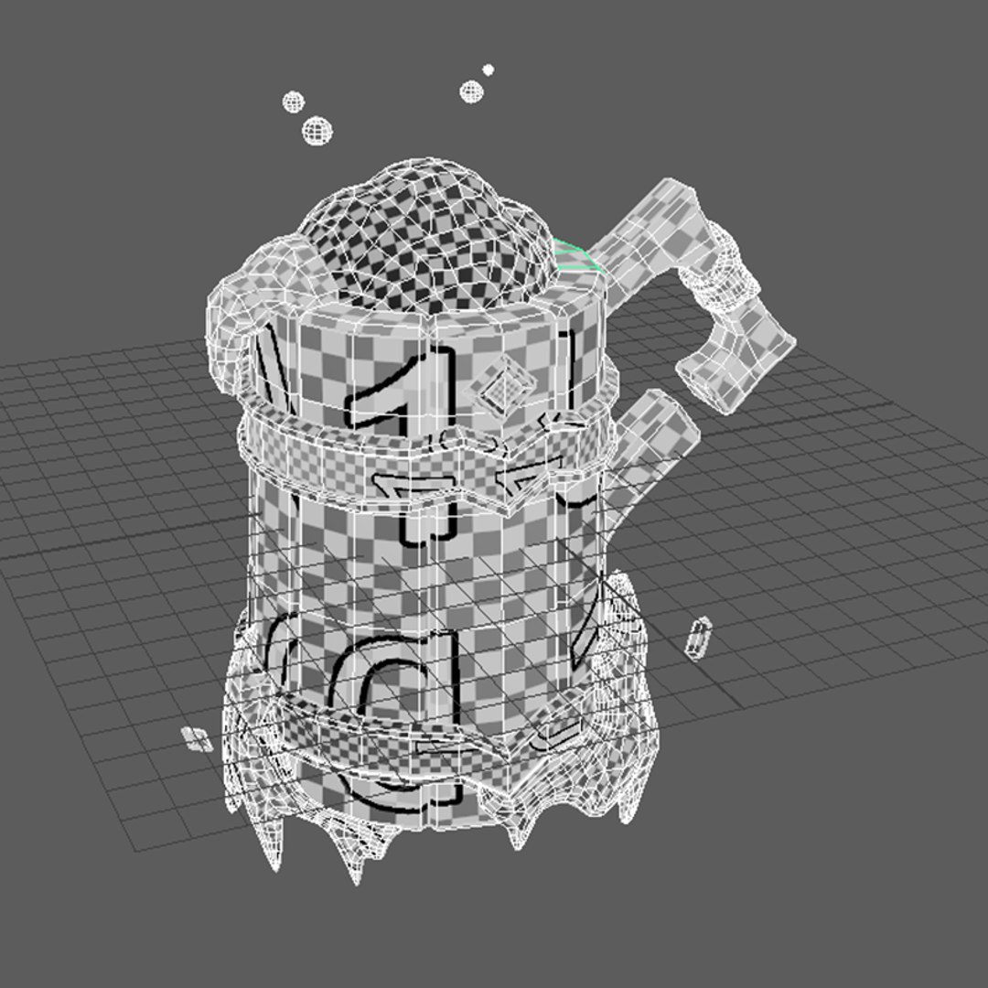 3D Stylized Mug Model - TurboSquid 1796237