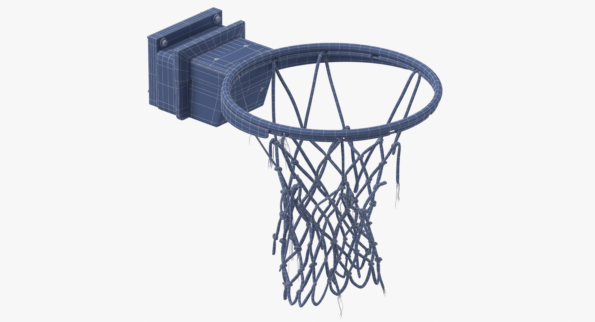 3D basketball net ripped - TurboSquid 1485189