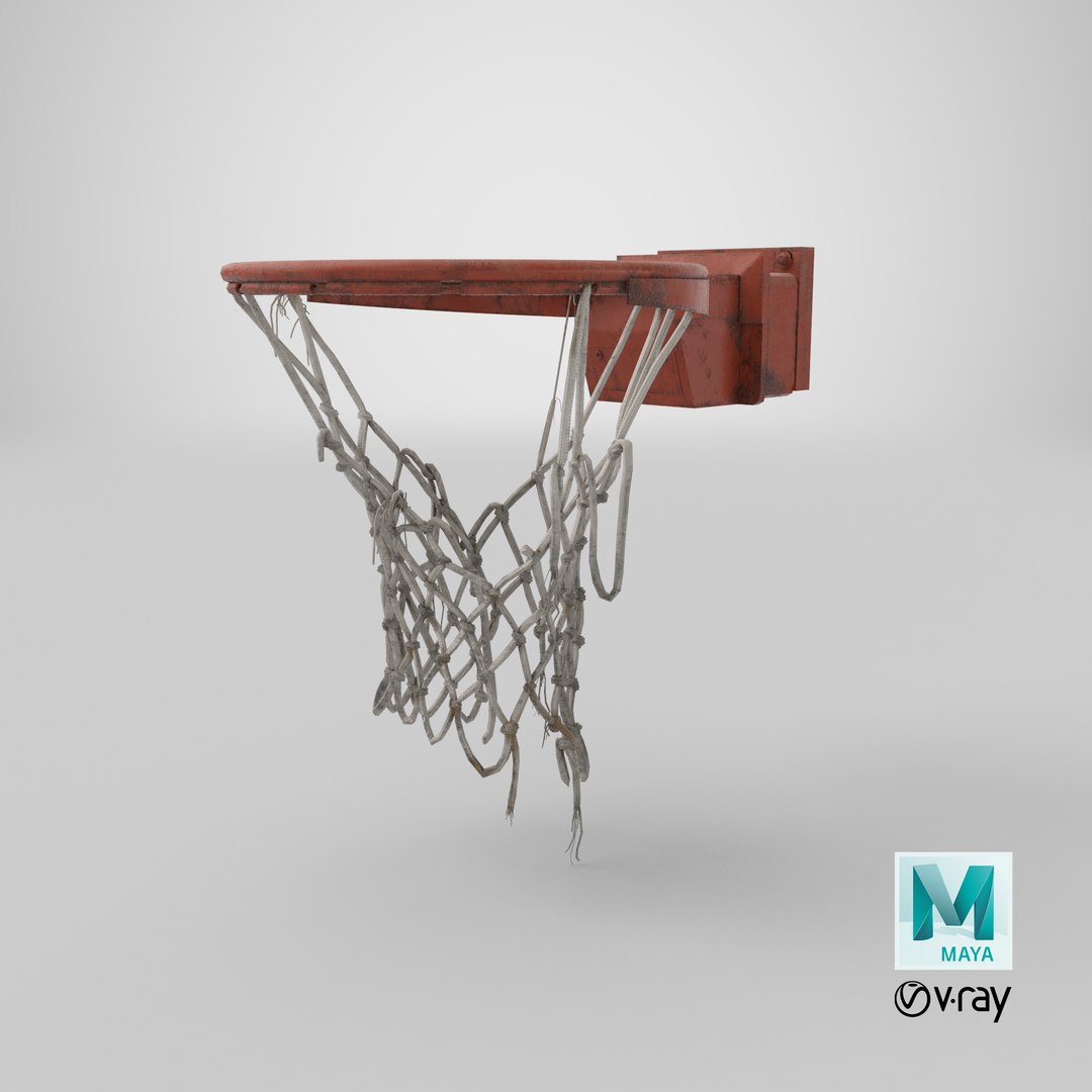 3D basketball net ripped - TurboSquid 1485189