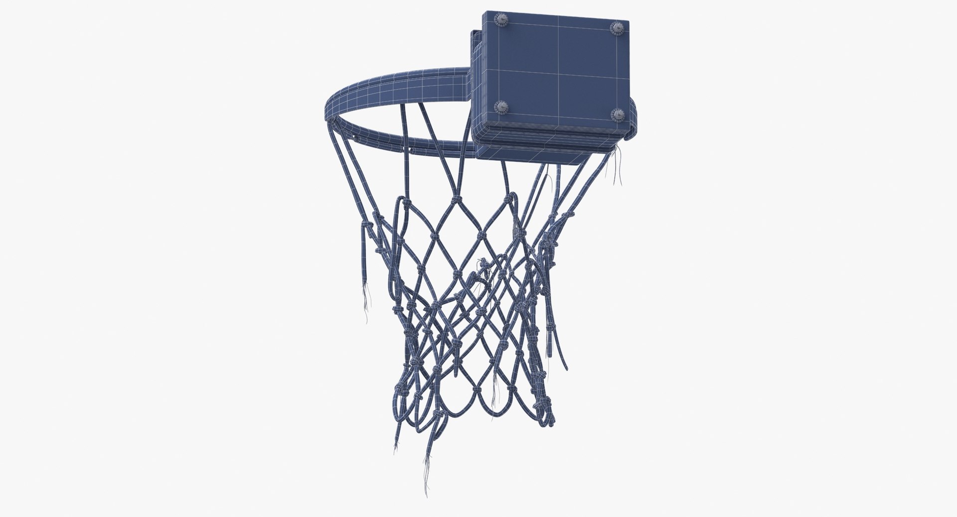 3D basketball net ripped - TurboSquid 1485189