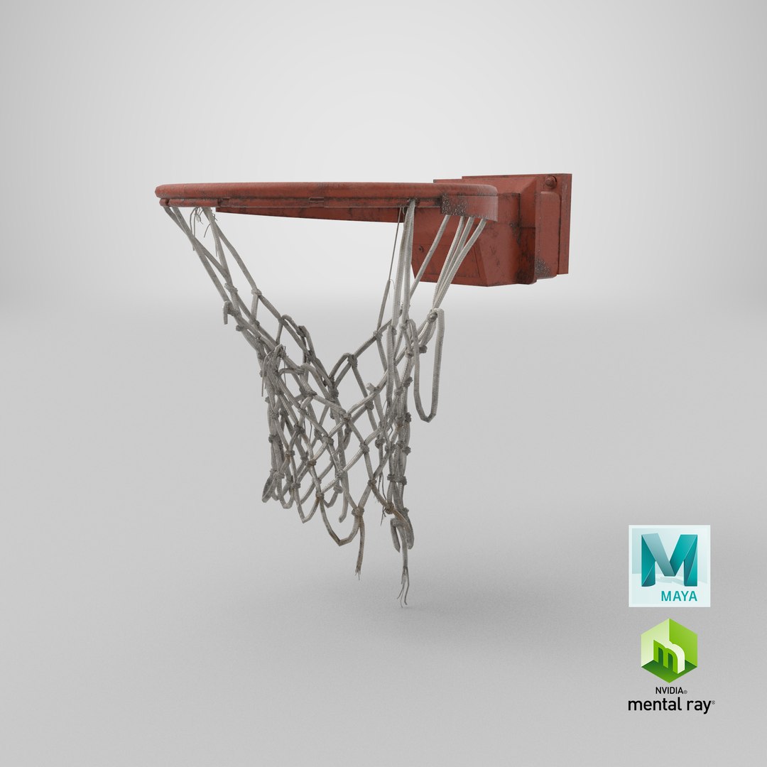 3D basketball net ripped - TurboSquid 1485189
