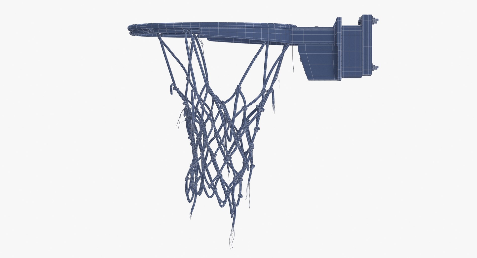 3D basketball net ripped - TurboSquid 1485189