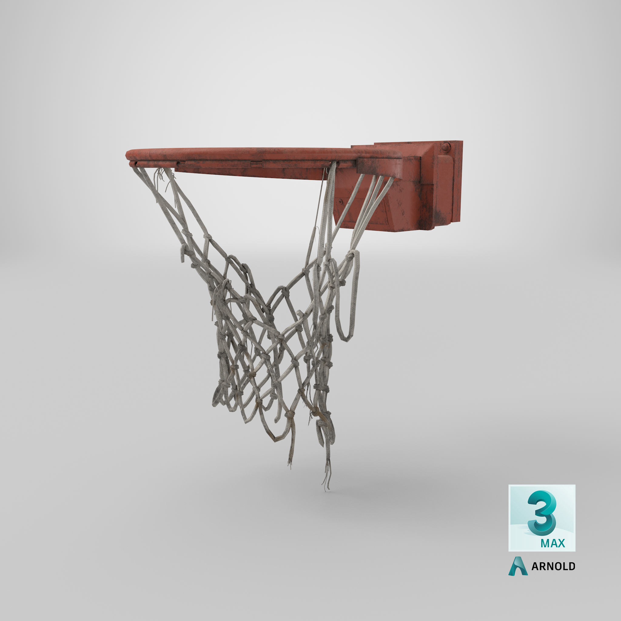 3D basketball net ripped - TurboSquid 1485189