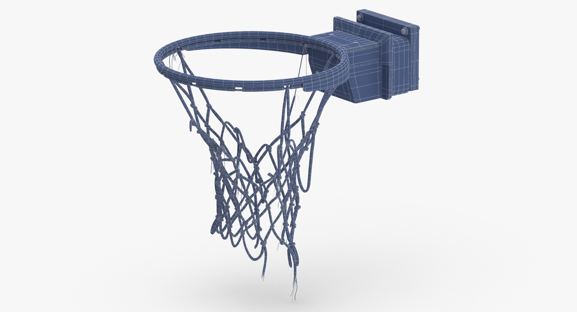 3D basketball net ripped - TurboSquid 1485189