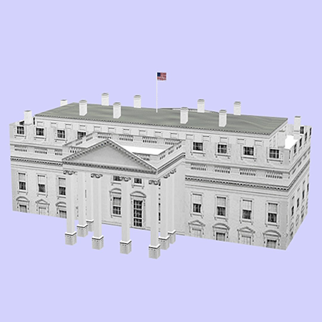 Buildings Capitol Washington Monument 3d Model