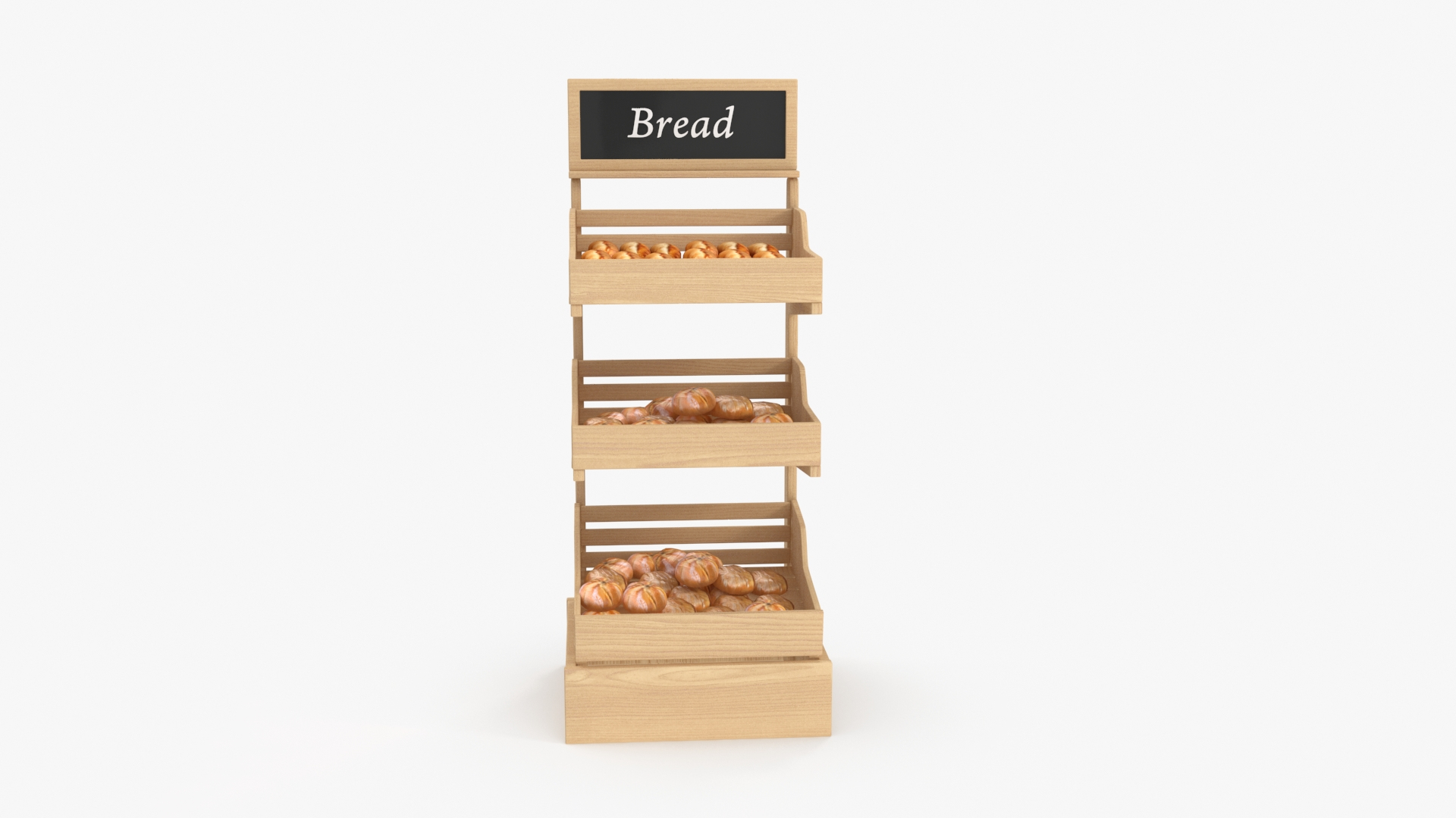 Bakery Display 3D Model - TurboSquid 1479537