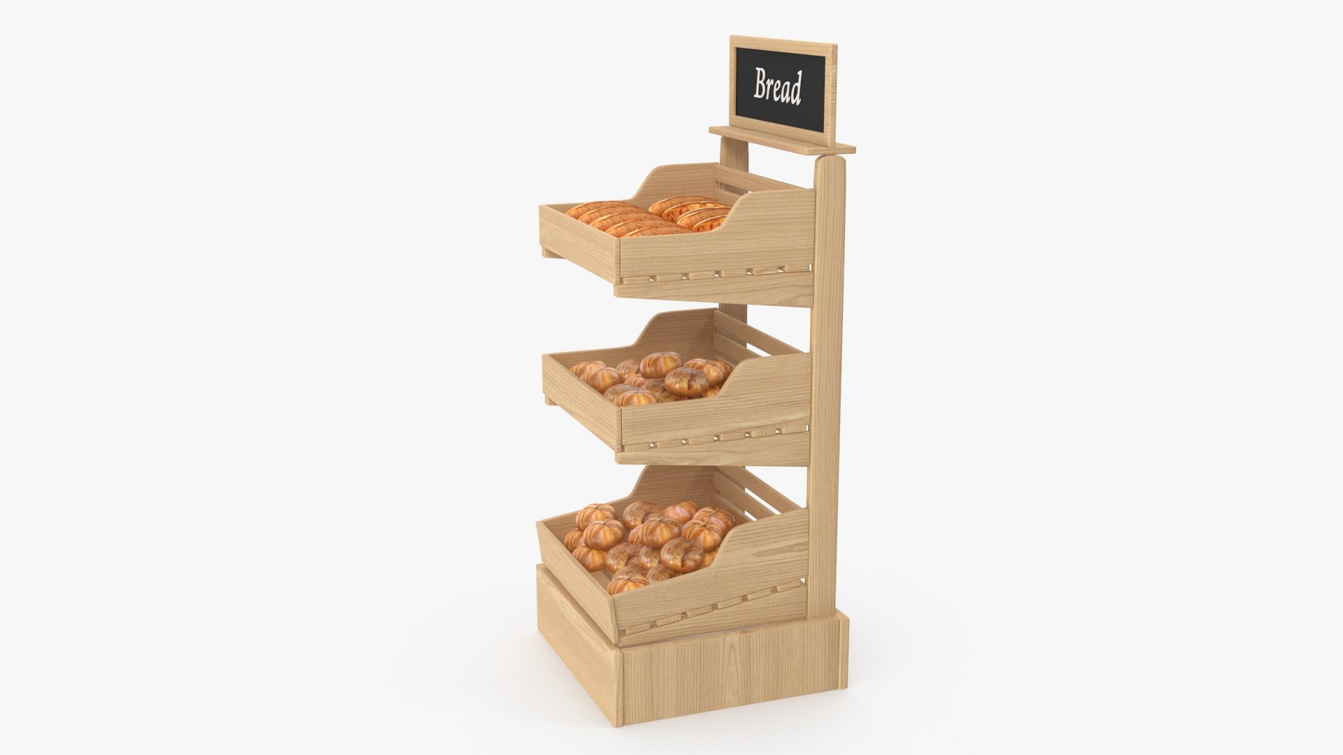 Bakery Display 3D Model - TurboSquid 1479537