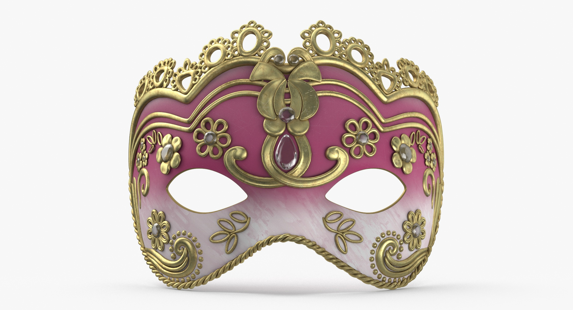 Carnival Mask 01 3D Model - TurboSquid 2029430
