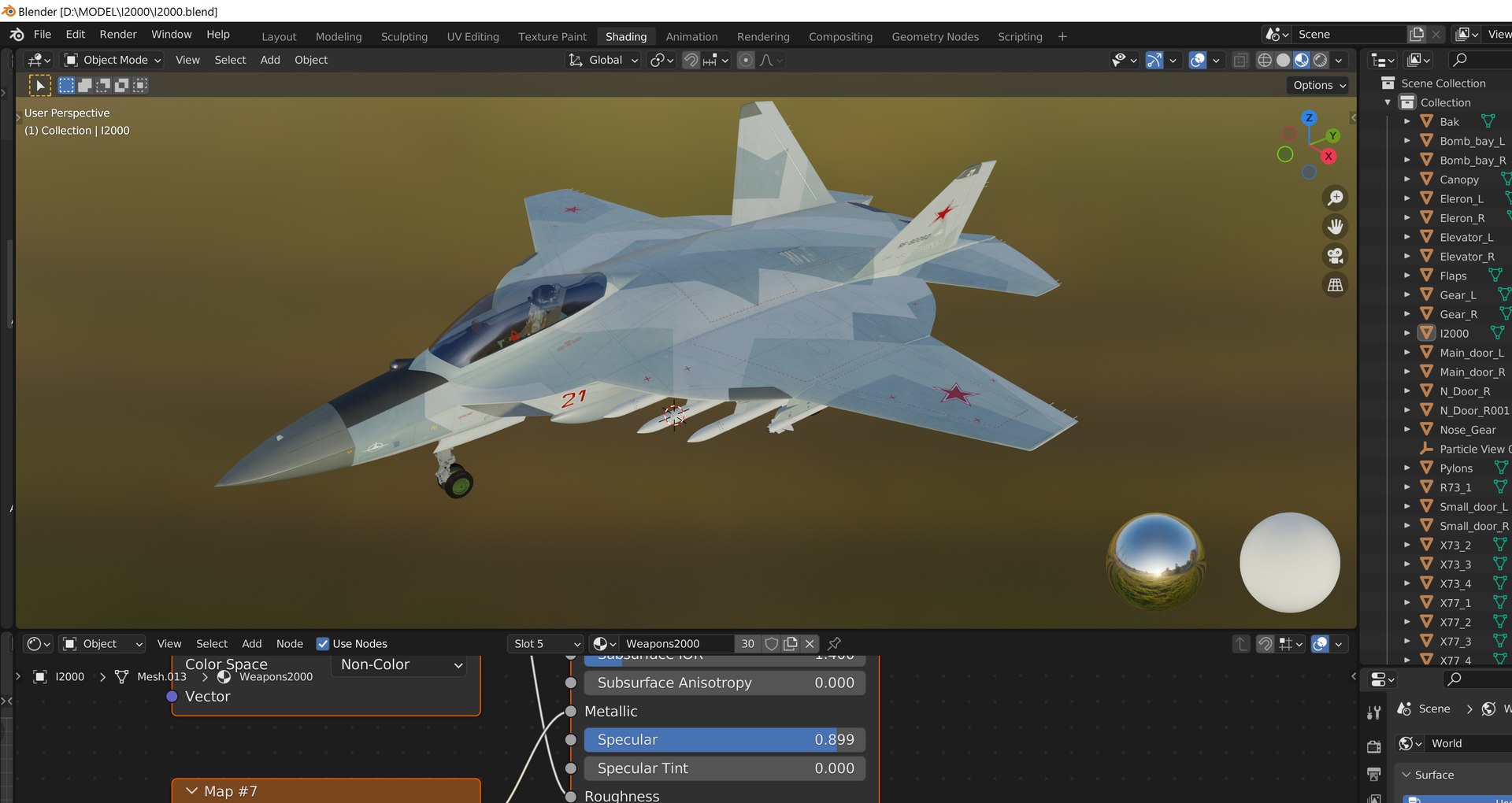 I-2000 LFS Integral-2010 Fighter Jet 3D Model - TurboSquid 2197139