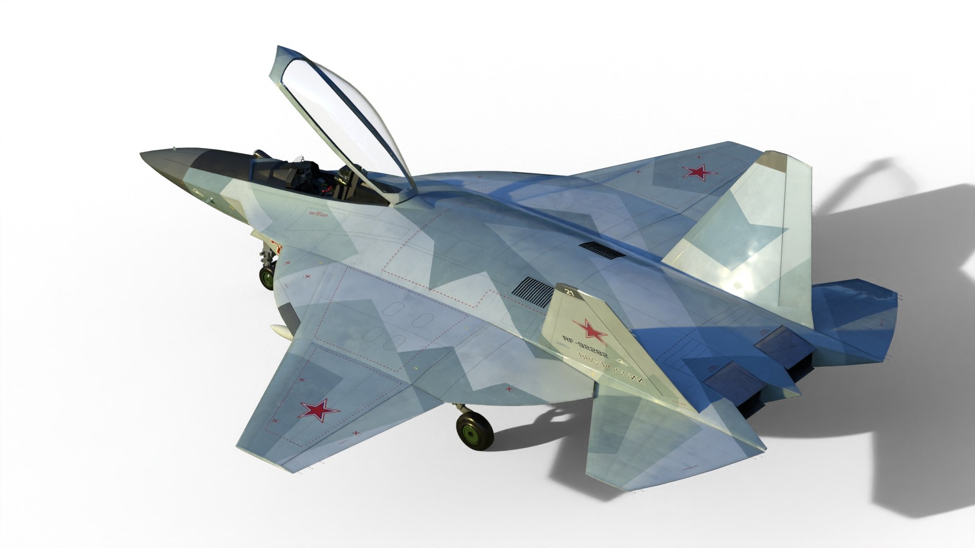 I-2000 LFS Integral-2010 Fighter Jet 3D Model - TurboSquid 2197139