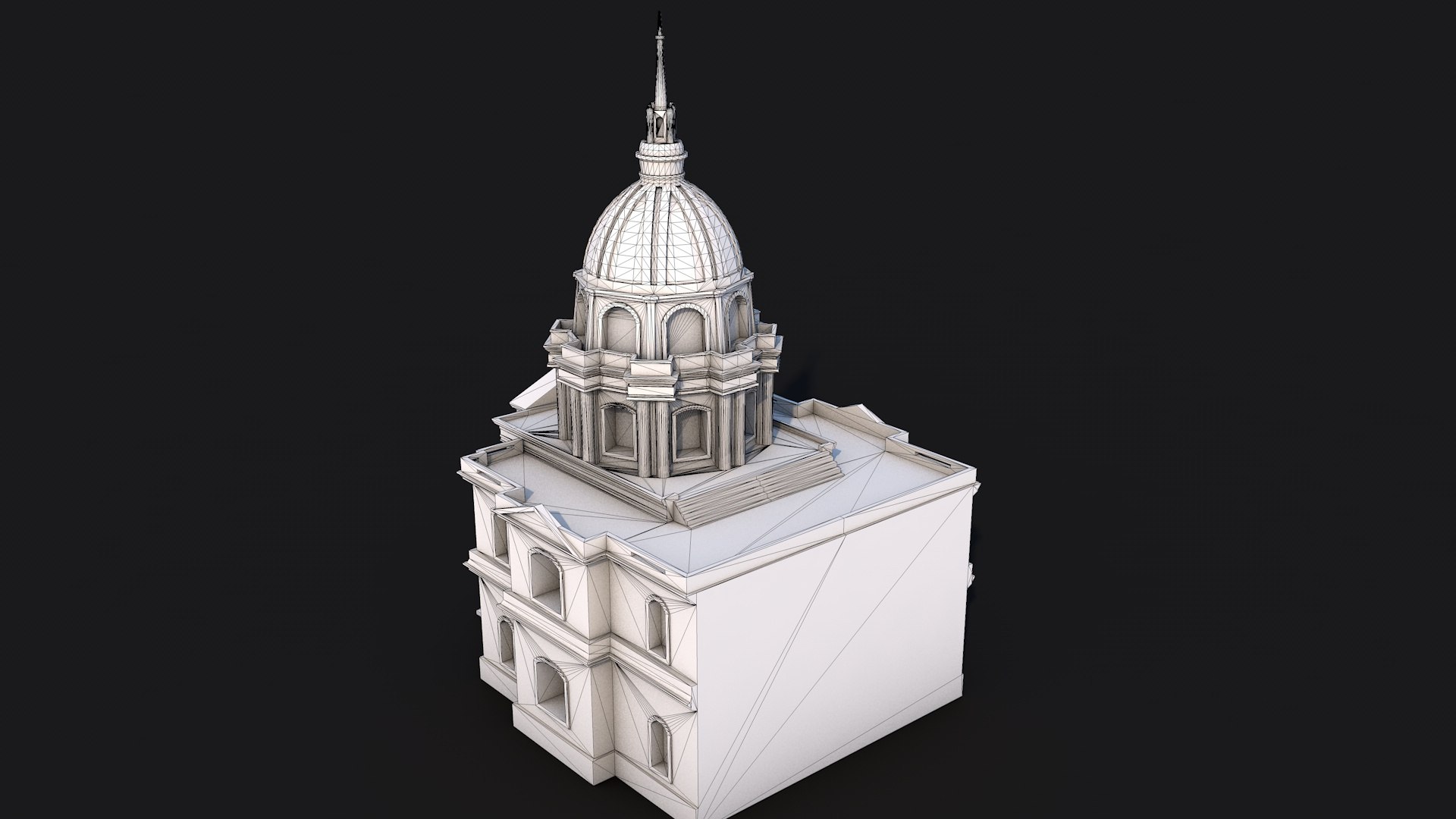 3D Model Pantheon 5 Print - TurboSquid 1566045
