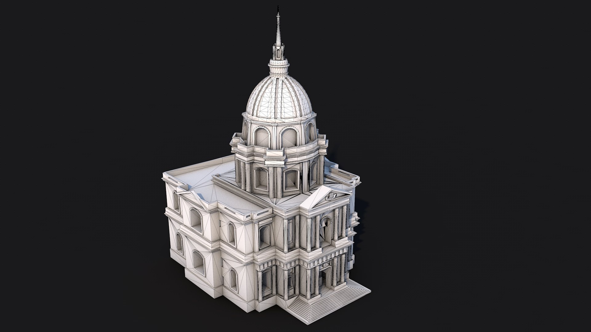 3D Model Pantheon 5 Print - TurboSquid 1566045