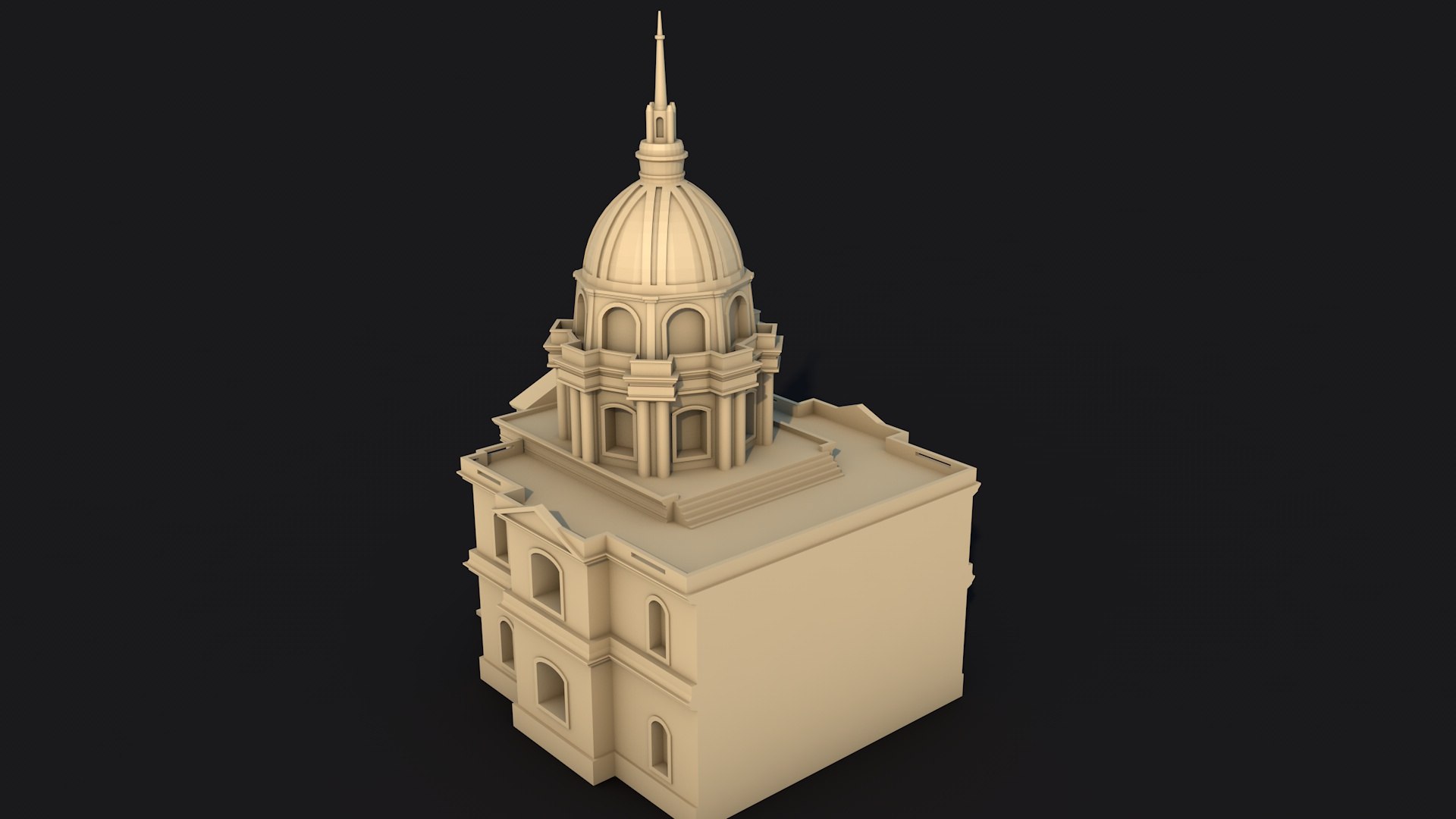 3D Model Pantheon 5 Print - TurboSquid 1566045
