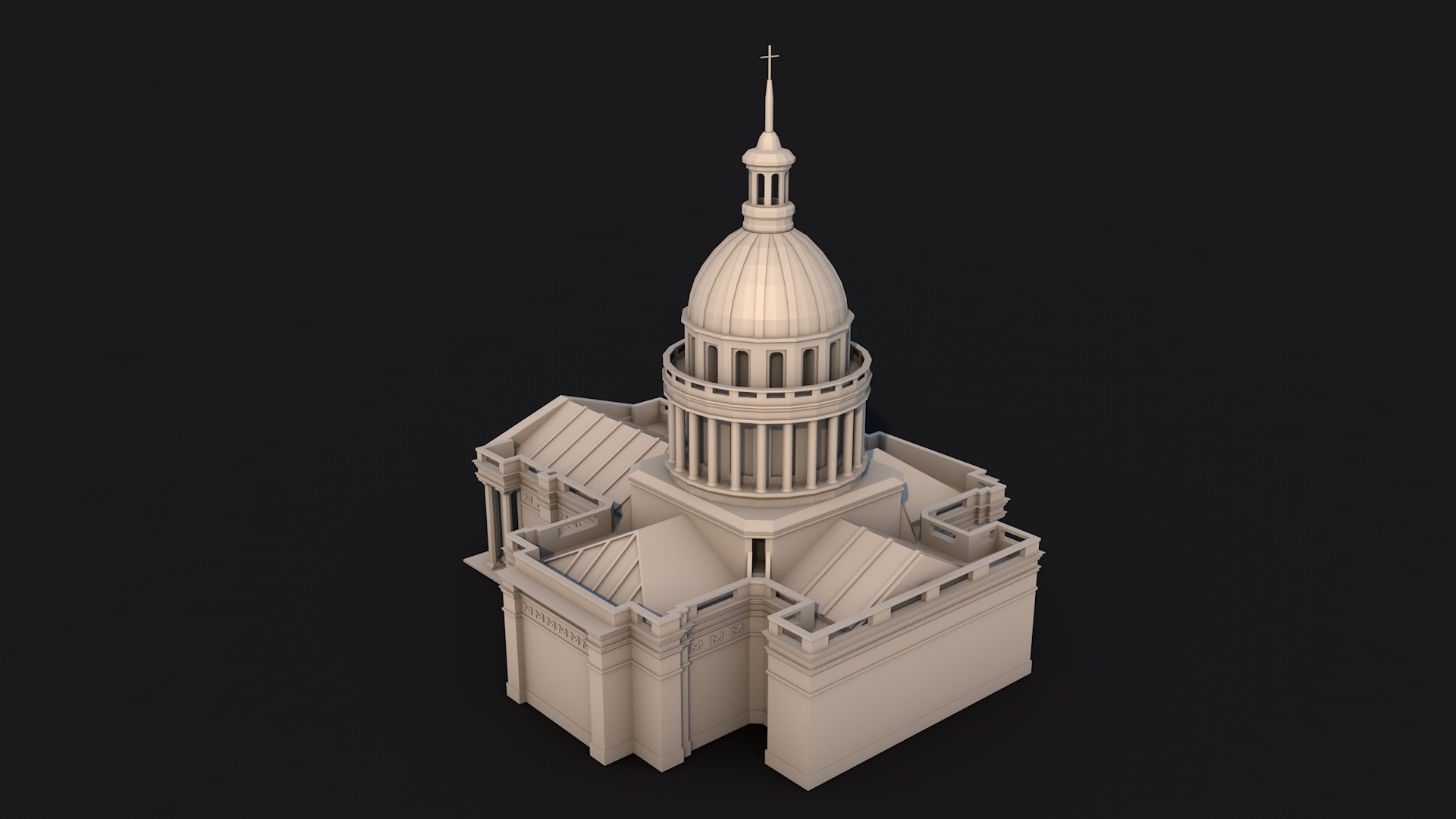 3D Model Pantheon 5 Print - TurboSquid 1566045