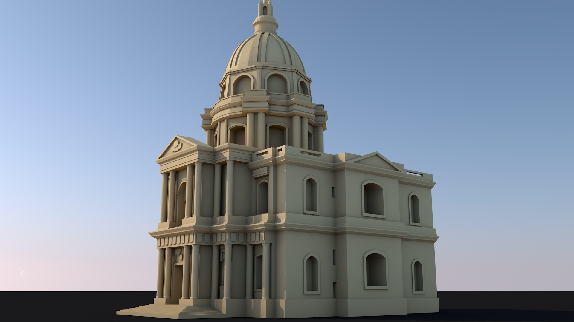 3D Model Pantheon 5 Print - TurboSquid 1566045