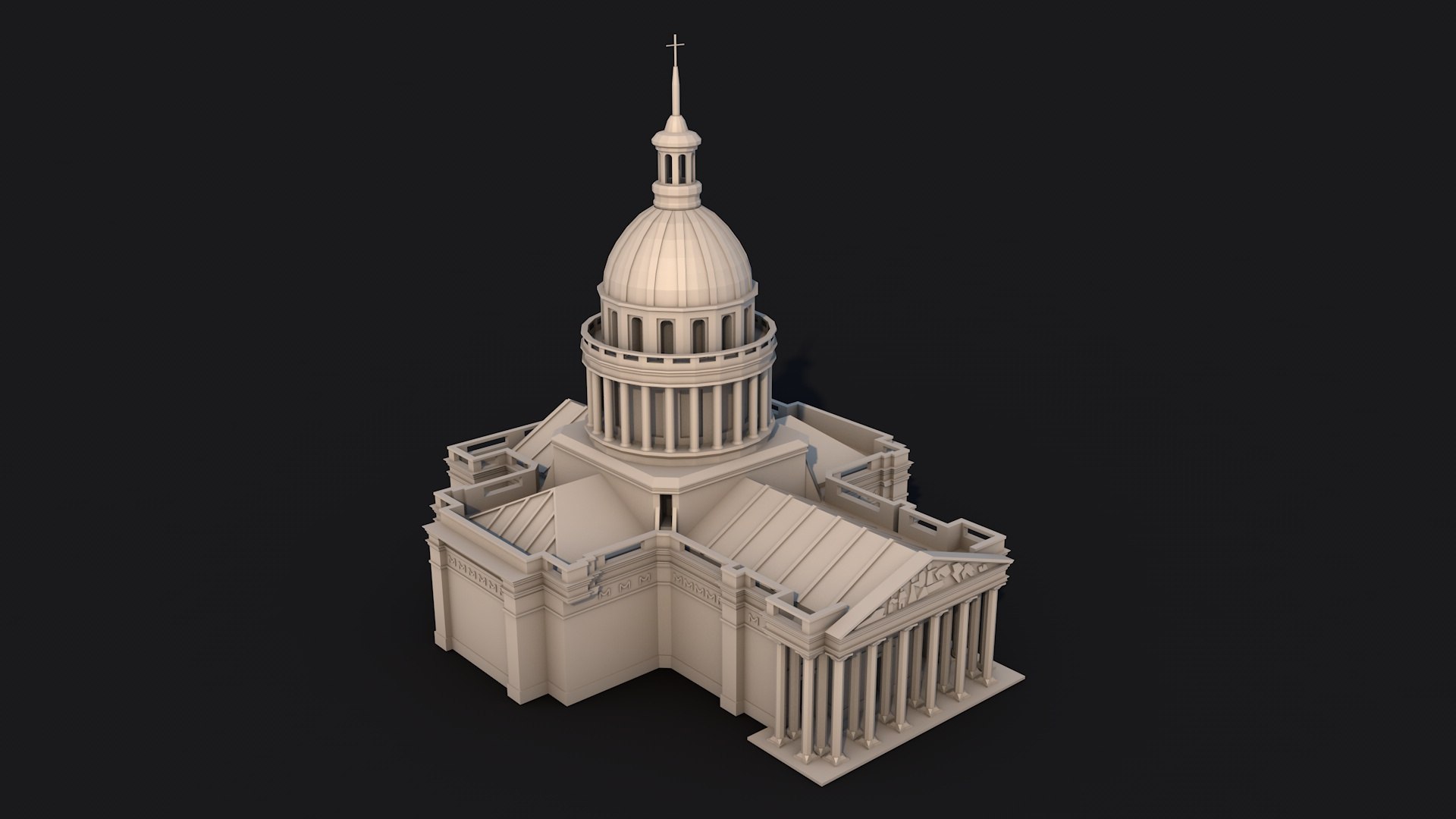 3D Model Pantheon 5 Print - TurboSquid 1566045
