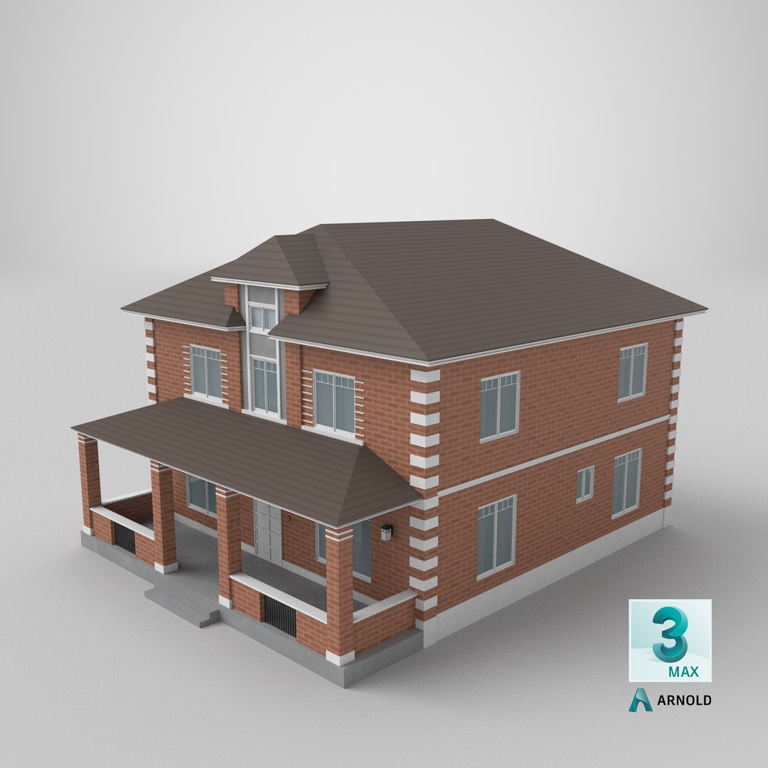 Classic House 07 3D Model - TurboSquid 1776400