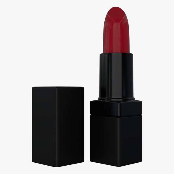 3d model lipstick lips