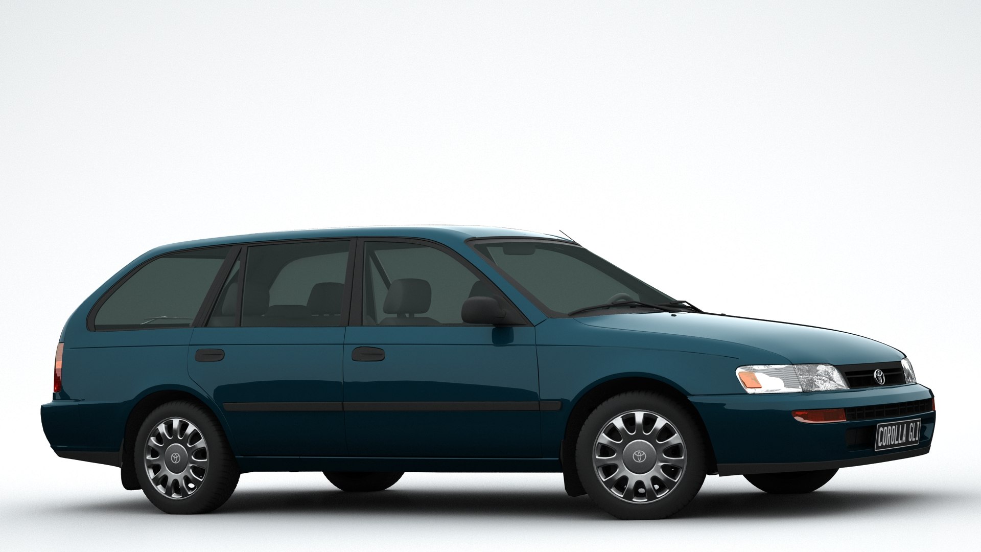 3D Model Toyota Corolla AE101 Wagon - TurboSquid 2143986