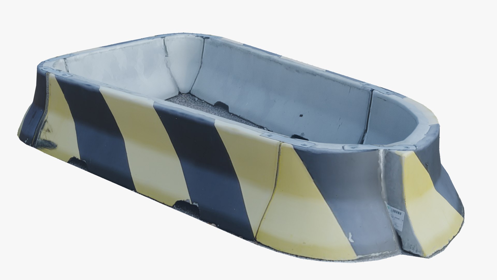 Bin Barrier 3D - TurboSquid 1631627