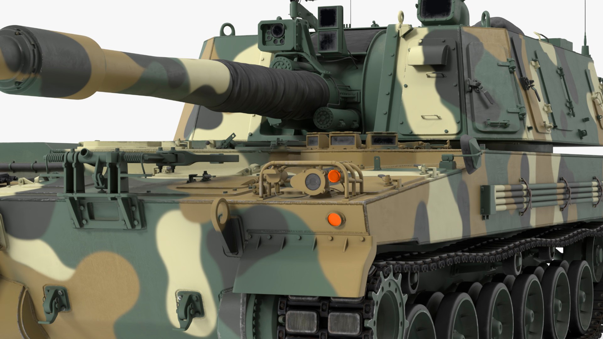 K9 Thunder 韩国火炮系统3D模型 - TurboSquid 2219332