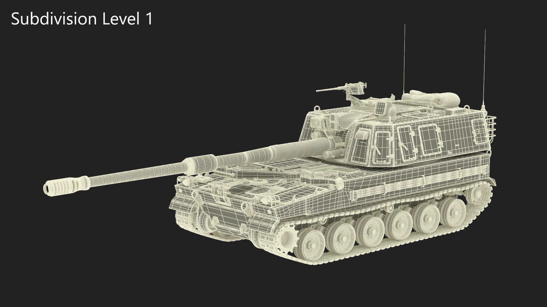 3D Model K9 Thunder South Korean Artillery System - TurboSquid 2219332
