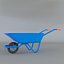 Wheelbarrow 3D Model - TurboSquid 1954093