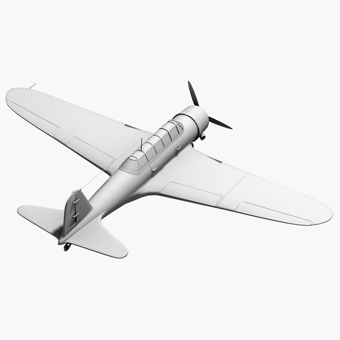 Ww2 Nakajima B5n Torpedo 3d Model