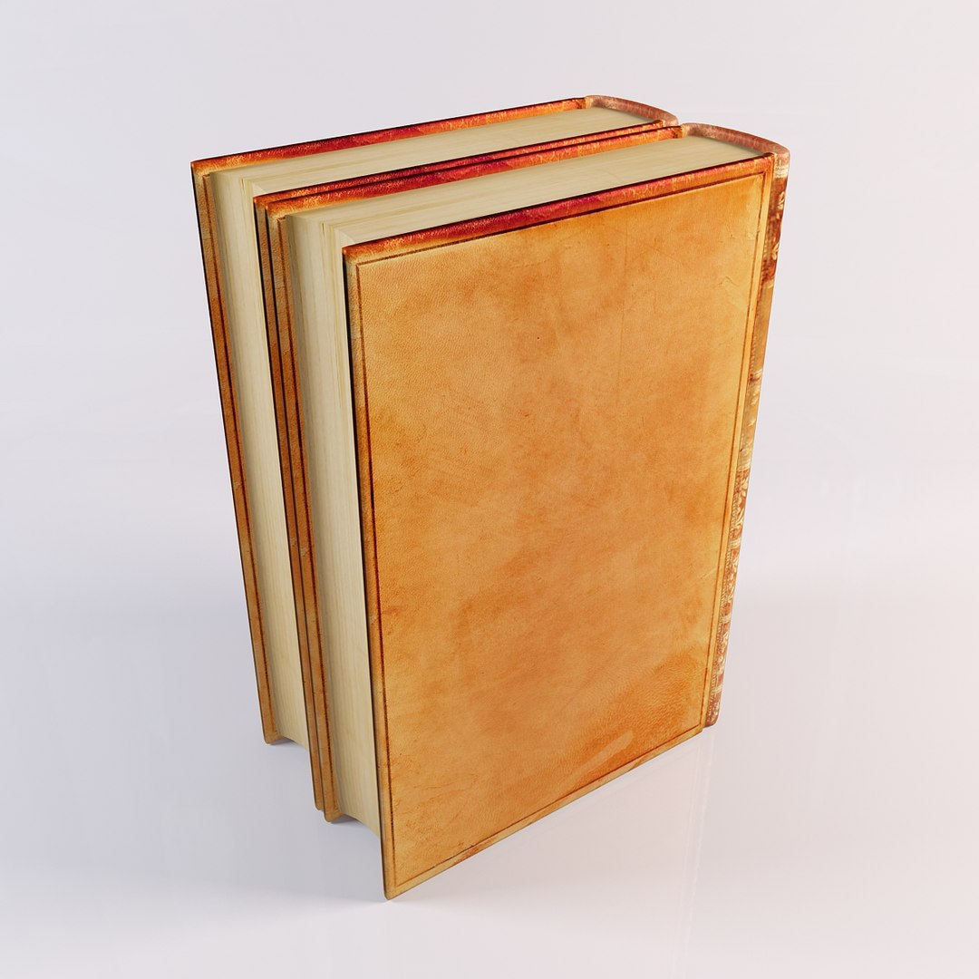 Books 3d Model