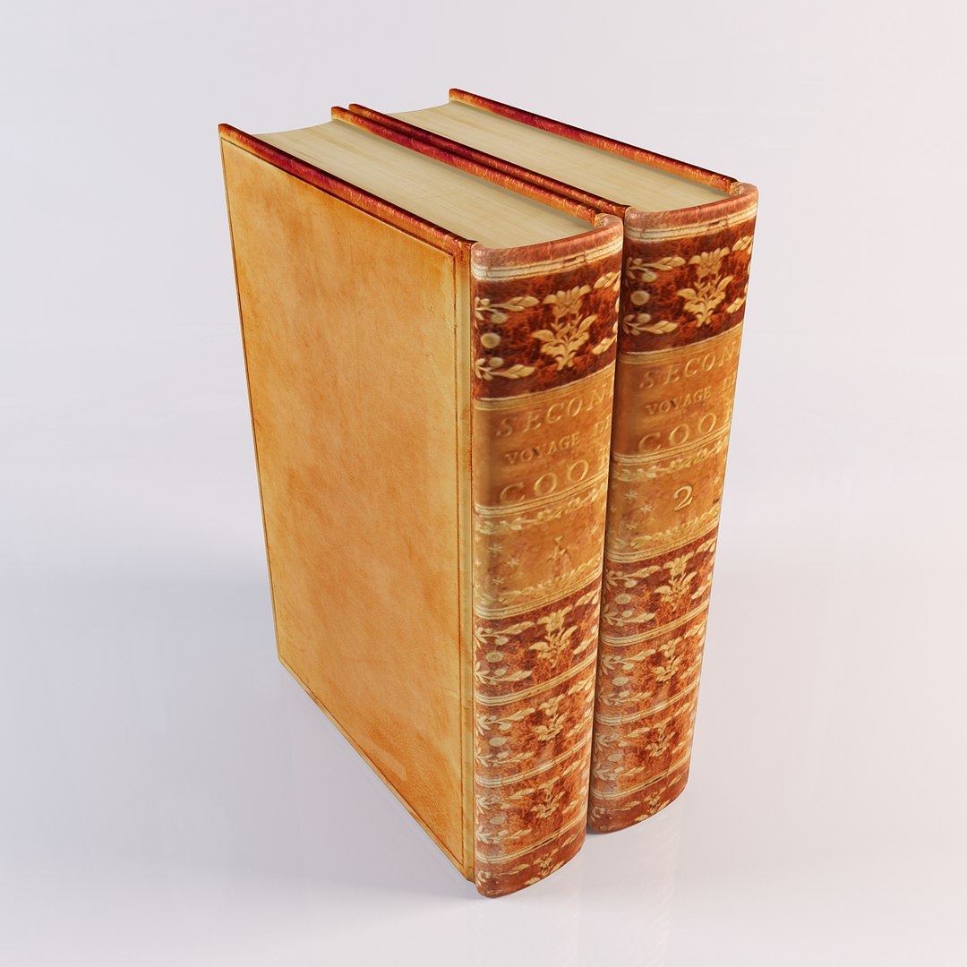 Books 3d Model