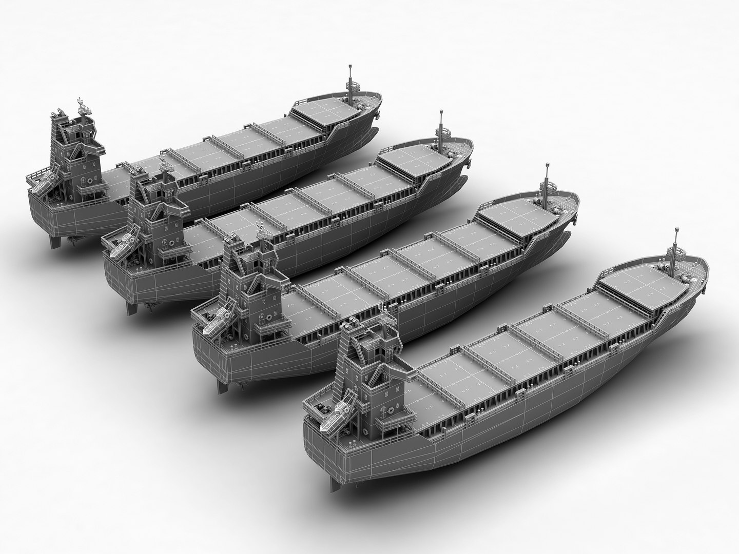 3D Feeder ship - TurboSquid 1966114