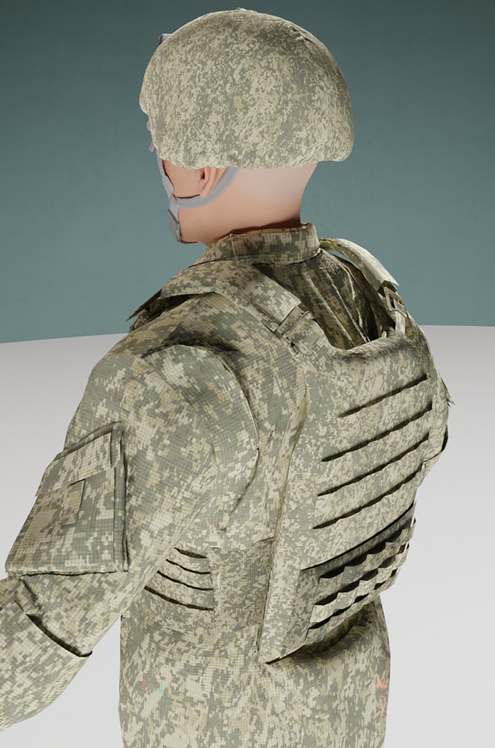 3D Model Us Soldier - TurboSquid 1958345
