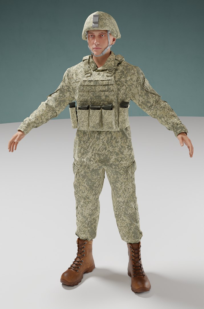 3D Model Us Soldier - TurboSquid 1958345