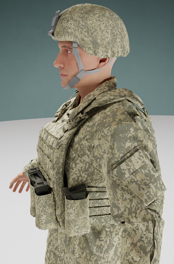 3D Model Us Soldier - TurboSquid 1958345