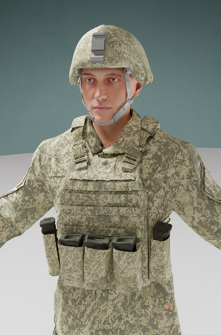 3D Model Us Soldier - TurboSquid 1958345